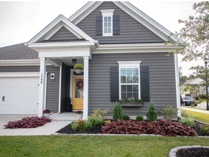 Flat Panel Shaker Style Composite Exterior Shutter | Premium Exterior ...